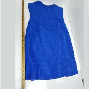 Gianni Bini | Dresses | Gianni Bini Blue Cocktail Strapless Dress Size ...
